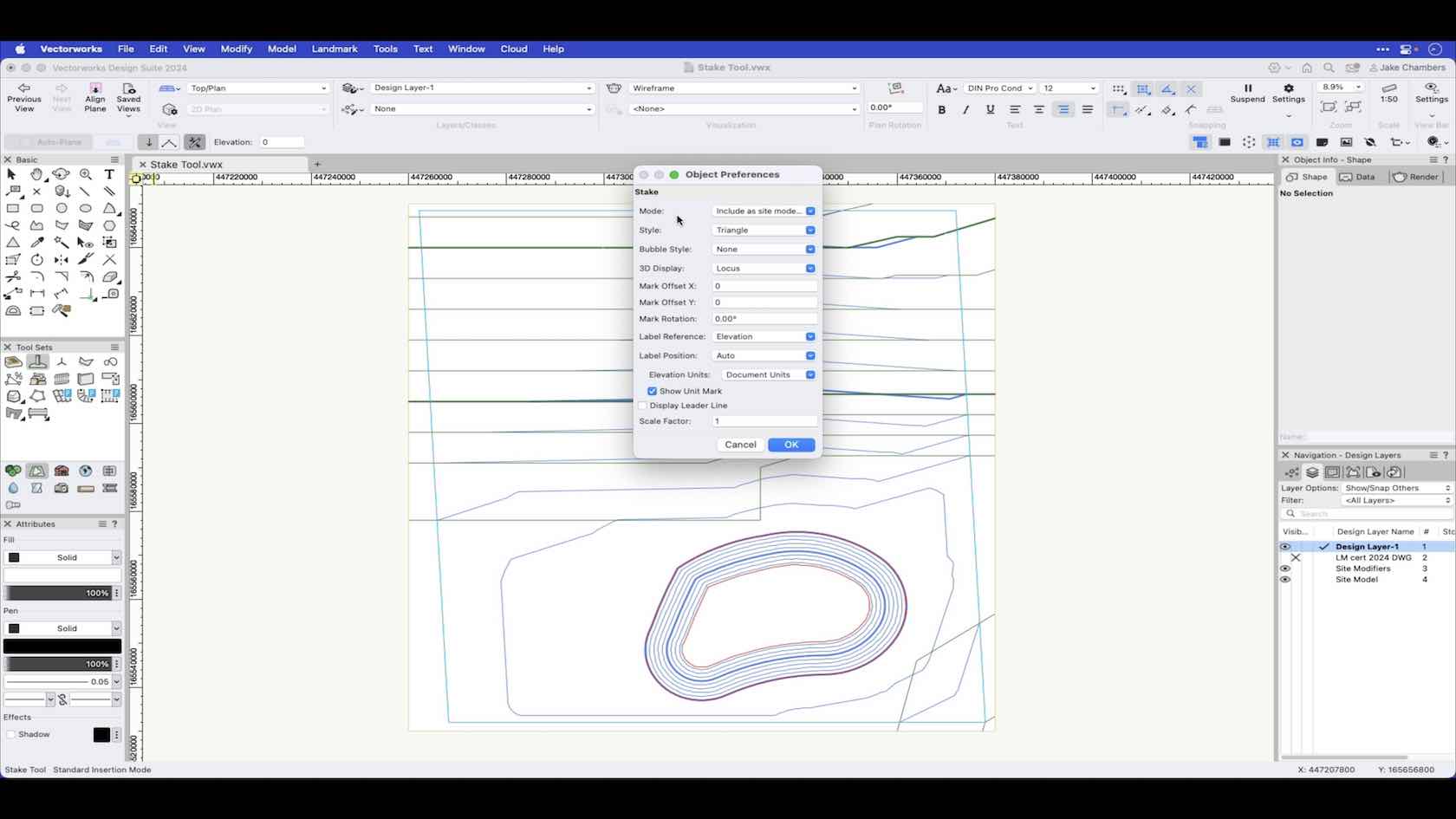 STAKE TOOL - STAKE TOOL MODES 2025 | Vectorworks University