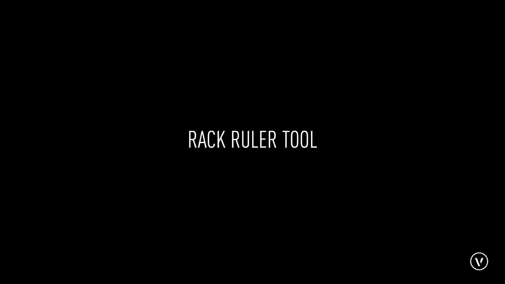 RACK RULER TOOL 2026 | Vectorworks University