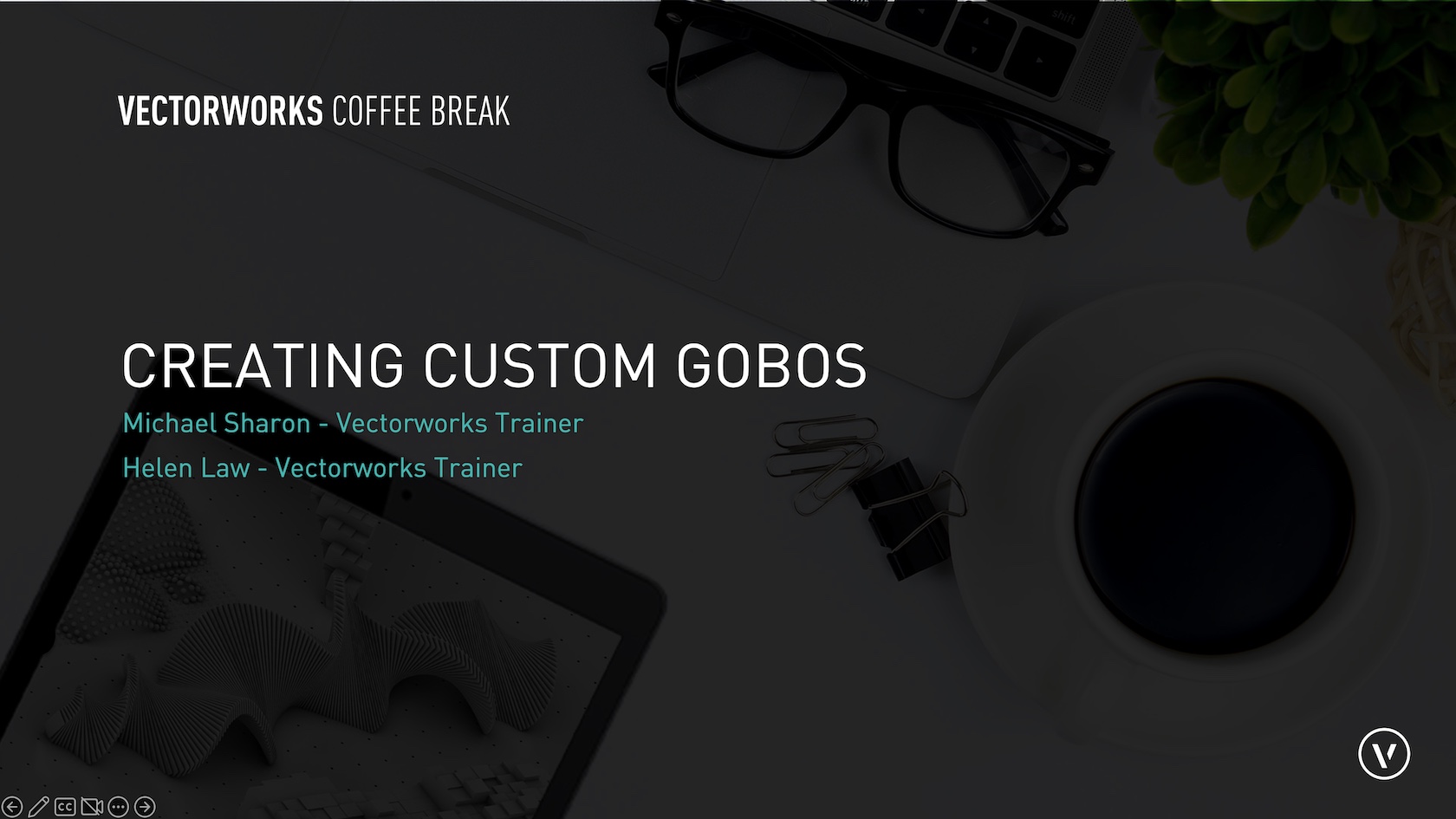 COFFEE BREAK - CREATING CUSTOM GOBOS | Vectorworks University