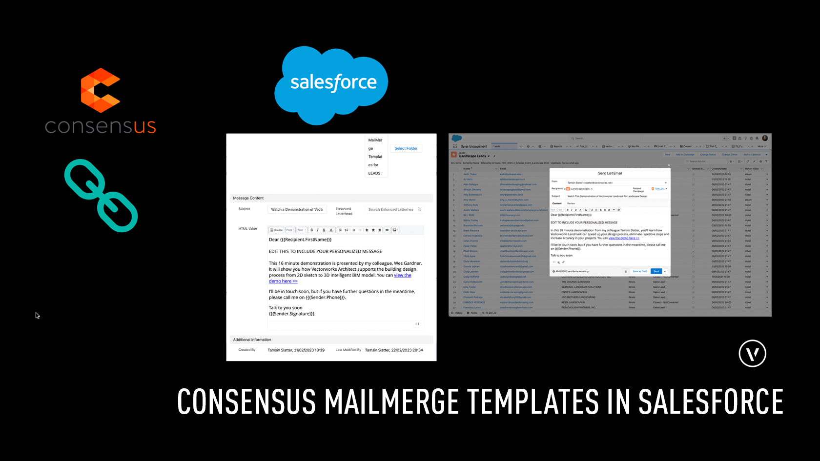 23_vcsa_Consensus-Mailmerge-Salesforce | Vectorworks University