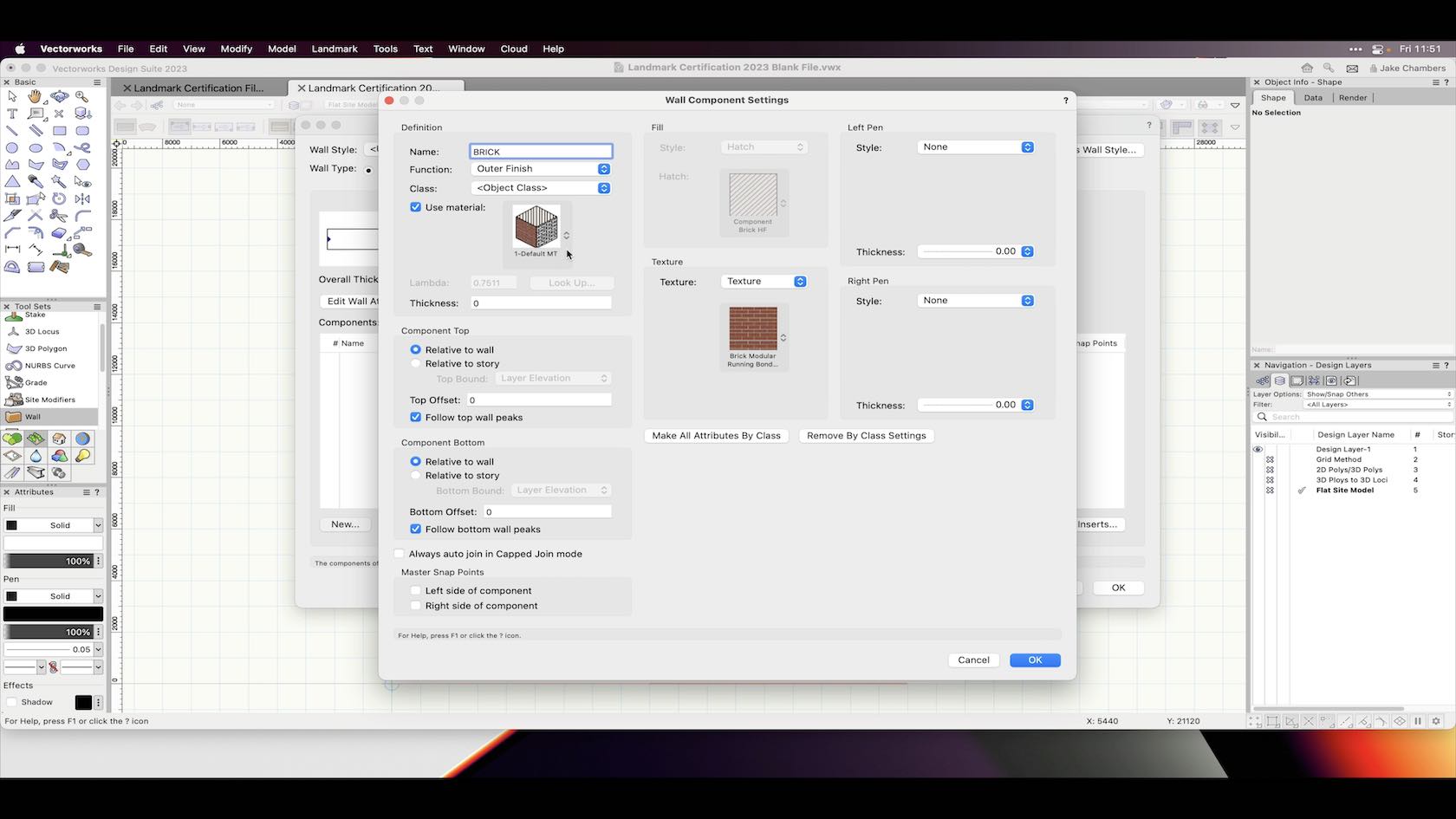 WALL TOOL - CREATING A WALL STYLE | Vectorworks University