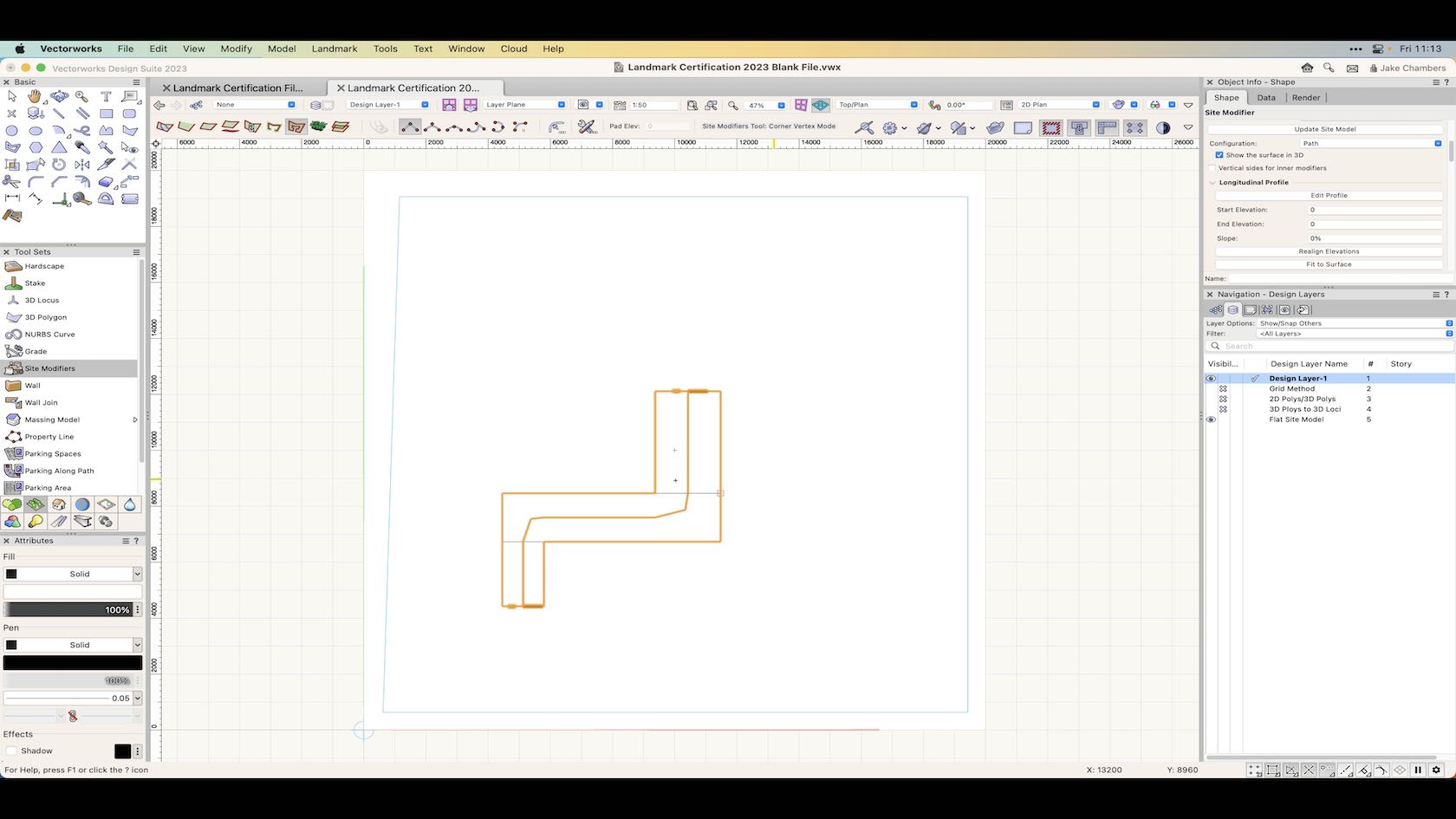 SITE MODIFIERS - BOUNDARY PATH | Vectorworks University