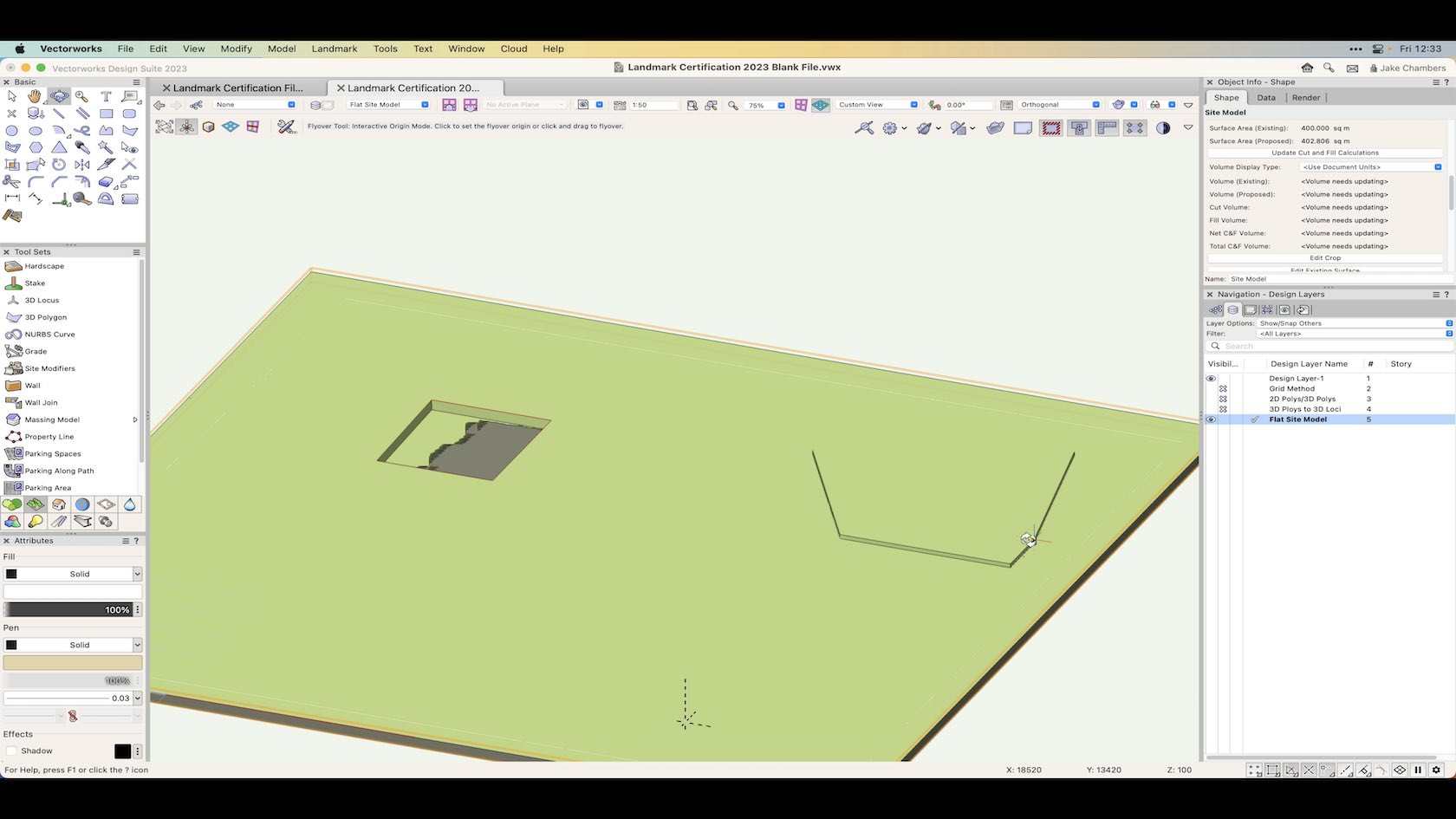 SITE MODIFIERS - SPOIL PILE | Vectorworks University