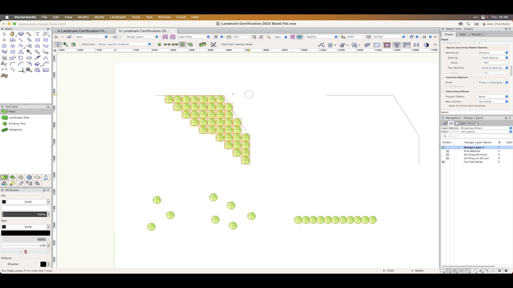 PLANT TOOL - PLANT PLACEMENT MODES | Vectorworks University