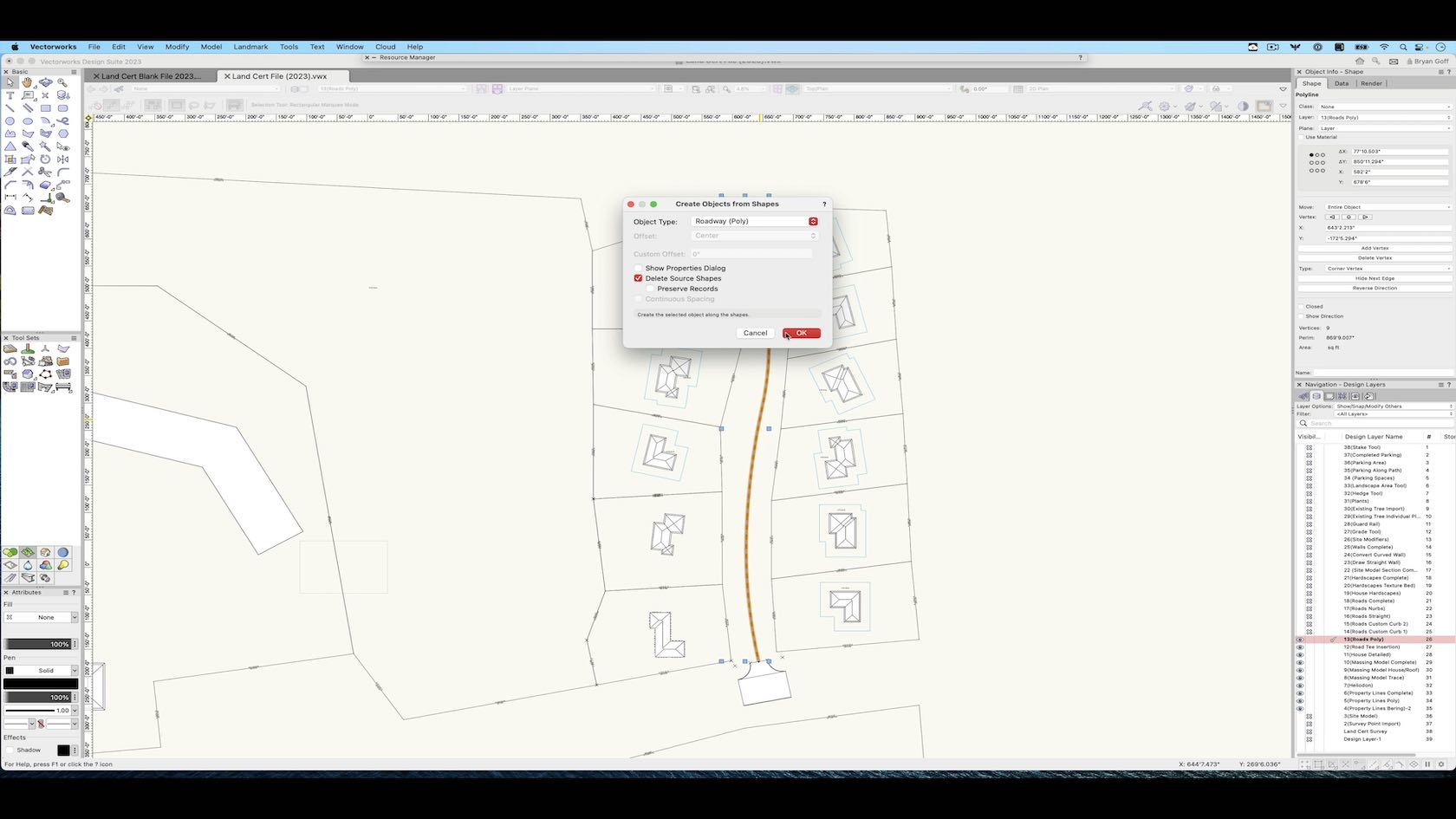 ROADWAY TOOL - ROADWAY POLY | Vectorworks University